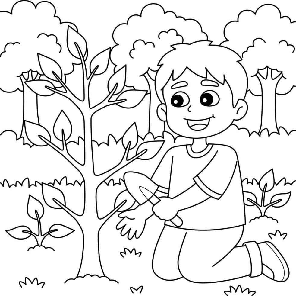 25+ Gambar Mewarnai Pohon, Tanaman, Tumbuhan - Inspirilo