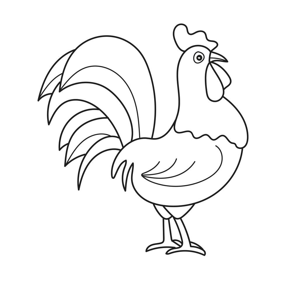 34 Gambar Mewarnai Ayam Untuk Anak PAUD & TK (Update 2024)
