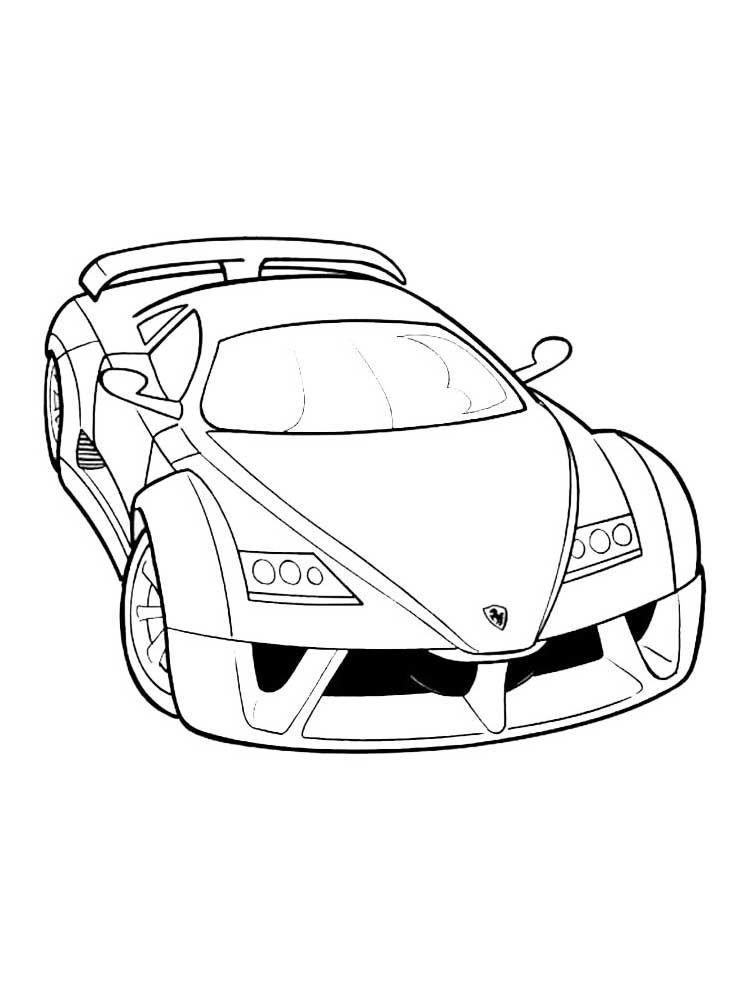 20+ Gambar Mewarnai Mobil Untuk Anak (Mudah Diwarnai)