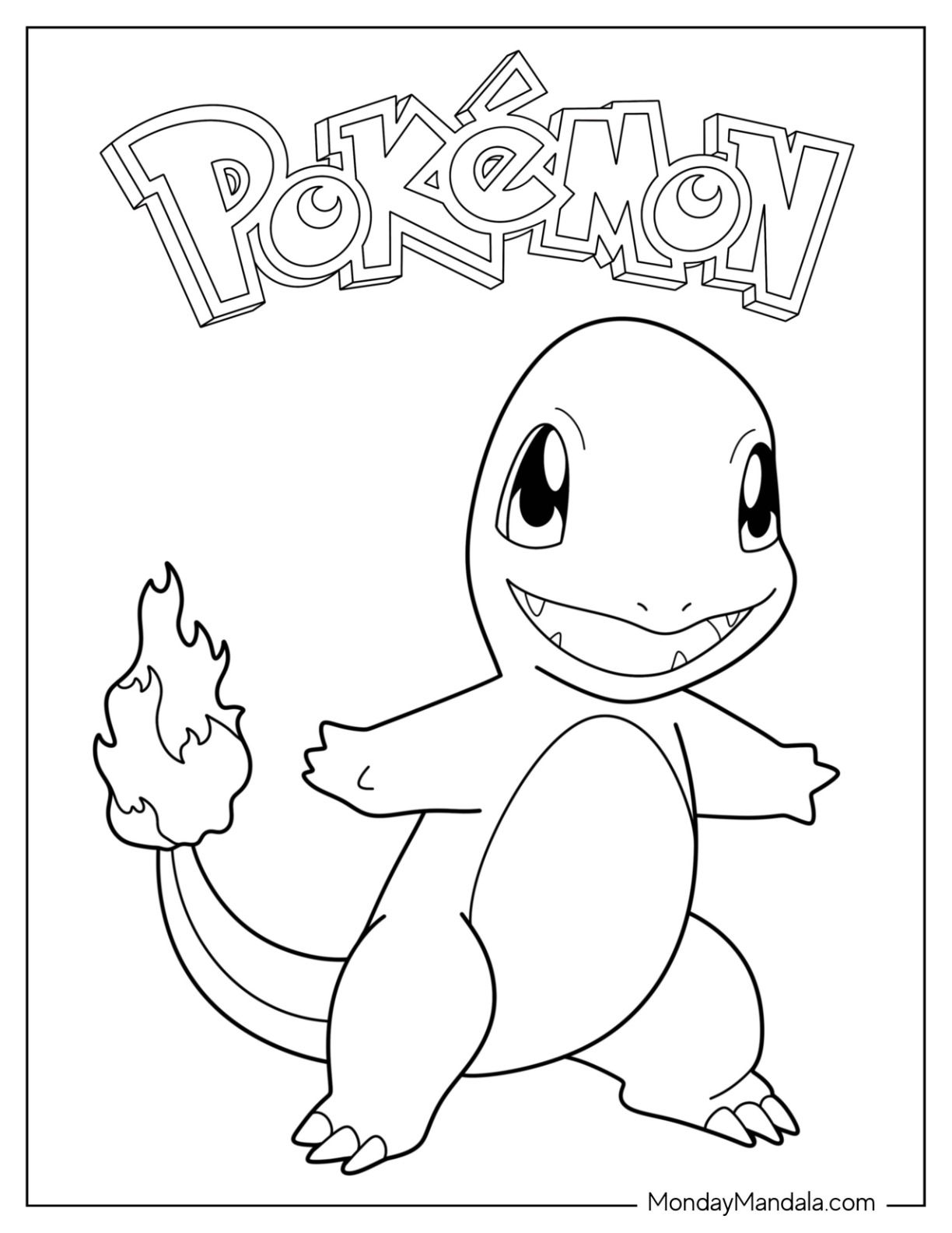 30 Gambar Mewarnai Pokemon Lucu - Lengkap (2024)